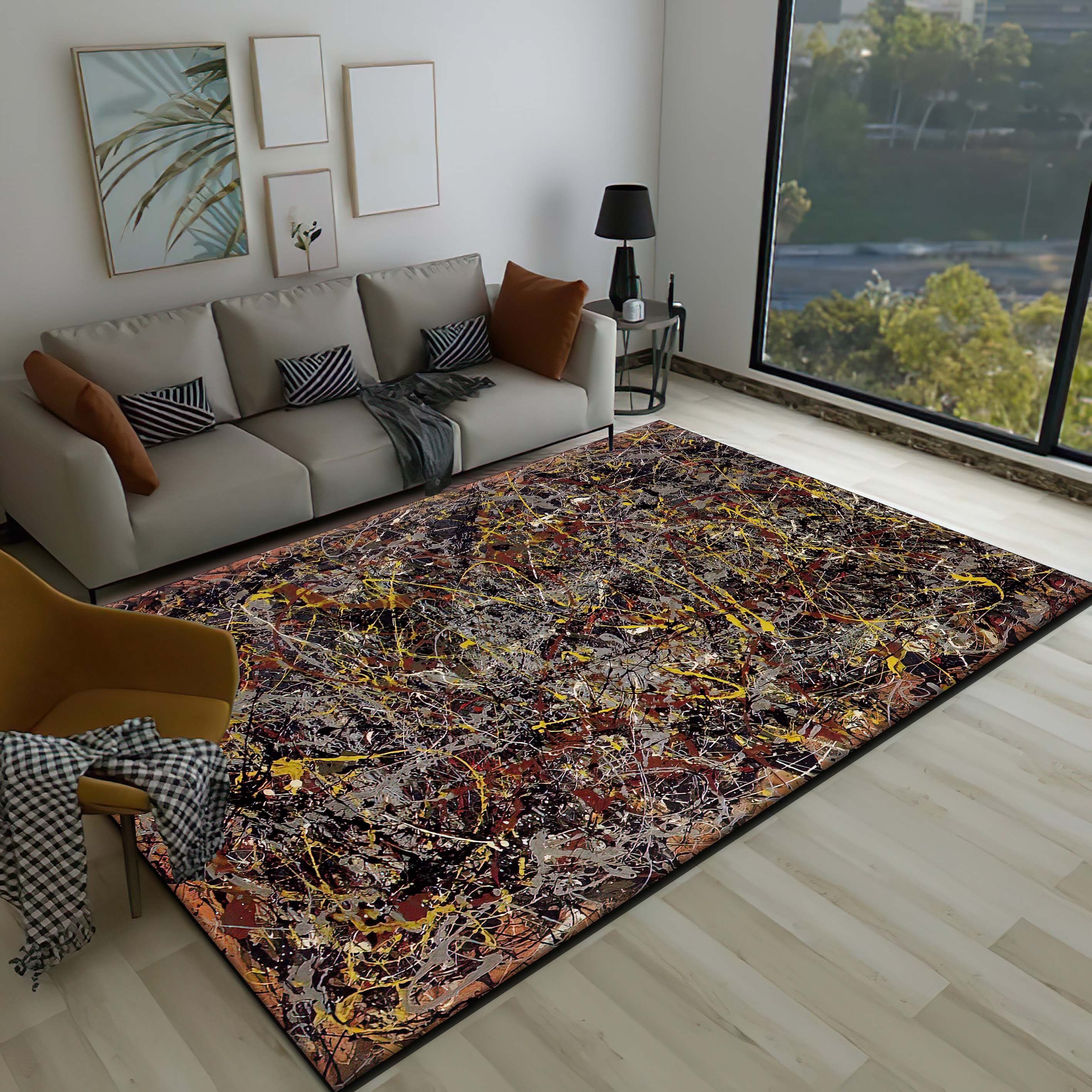 Famous Paintings, No:5, 1948, Jackson Pollock, American Painter ...