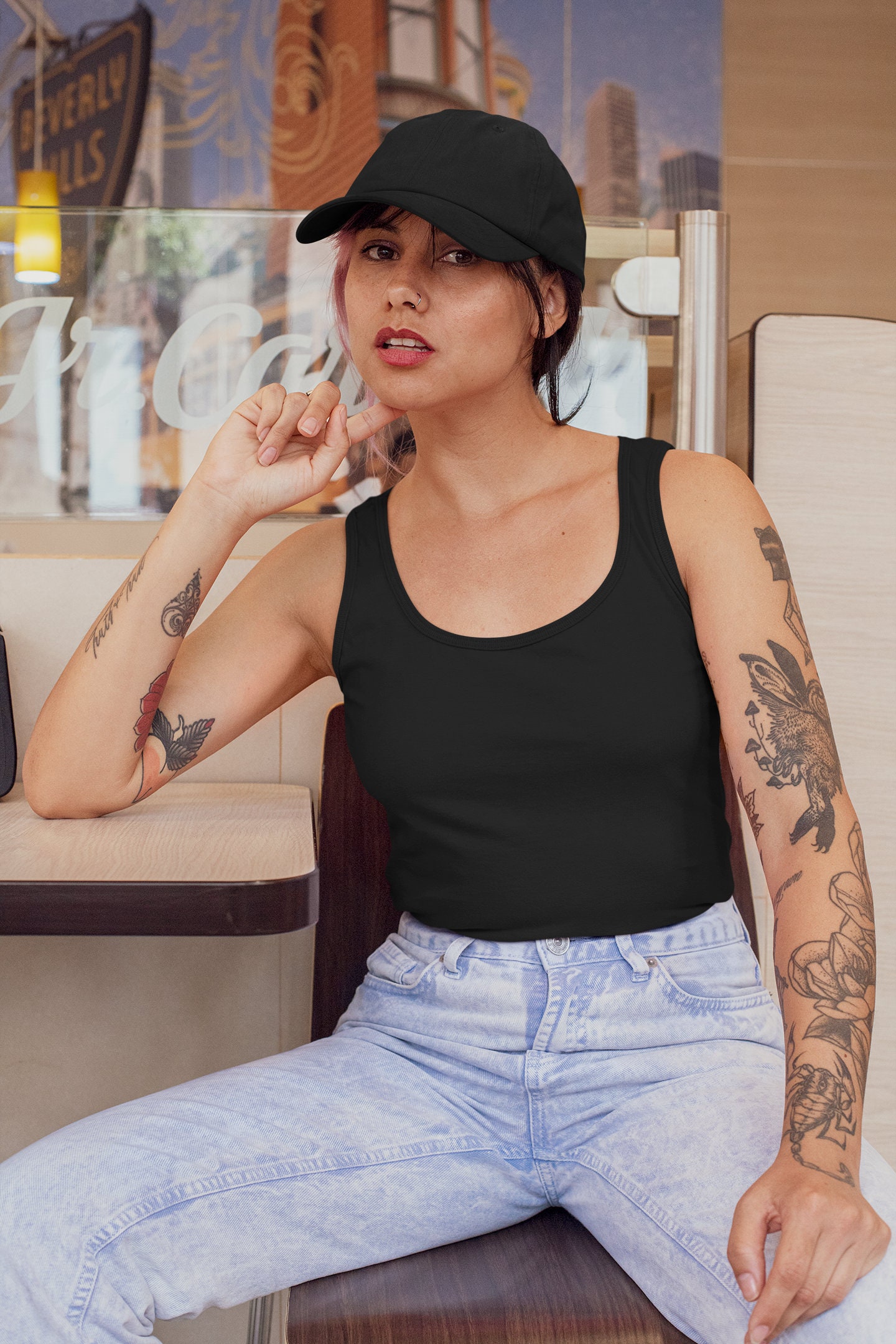Elder Goth It Was Never A Phase Women's Ideal Racerback Tank | Gothic ...
