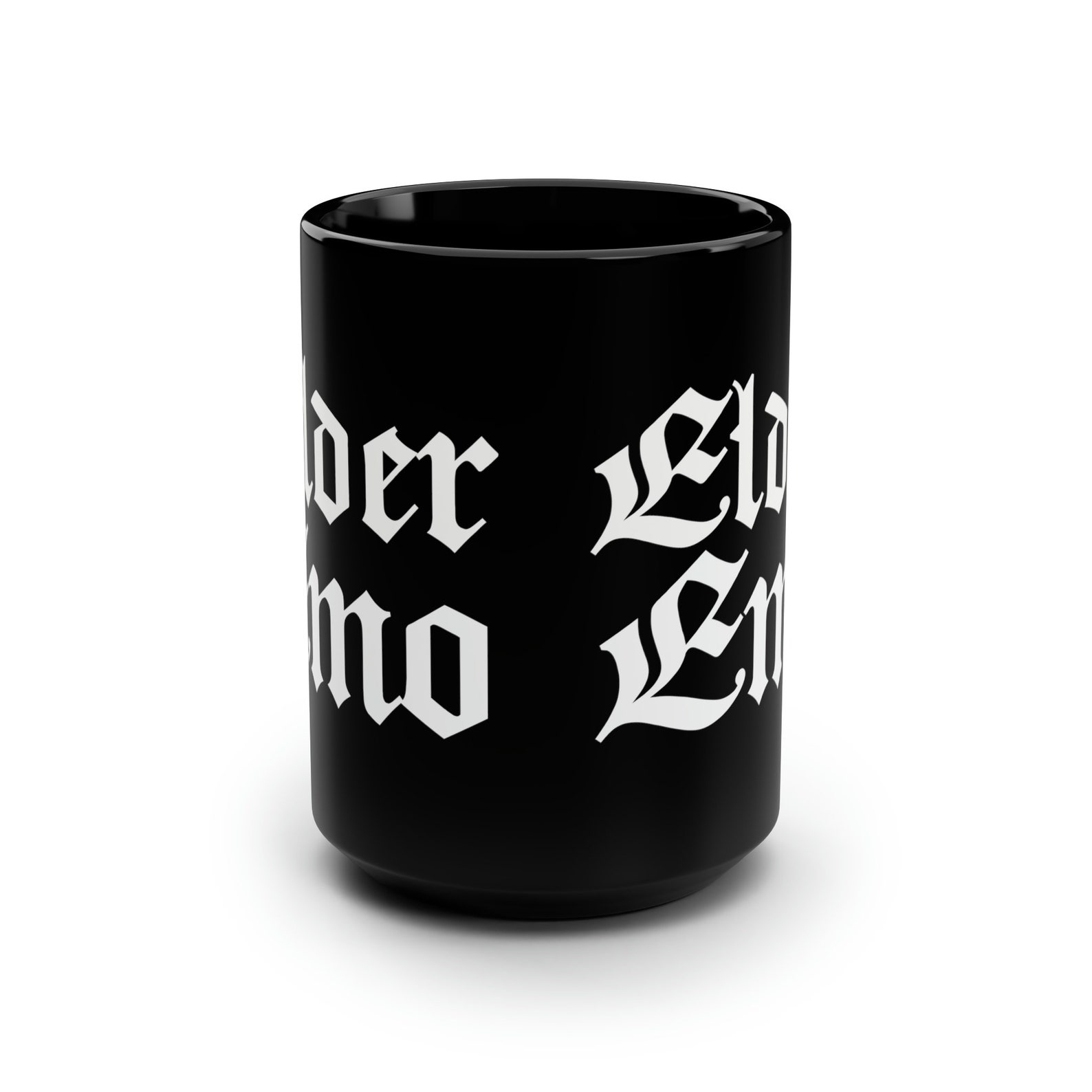 Elder Emo Black Mug 15oz | Halloween Coffee Mug | Spooky Season ...