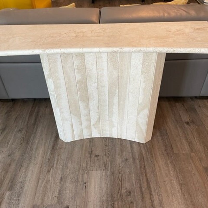 Travertine Console - Etsy