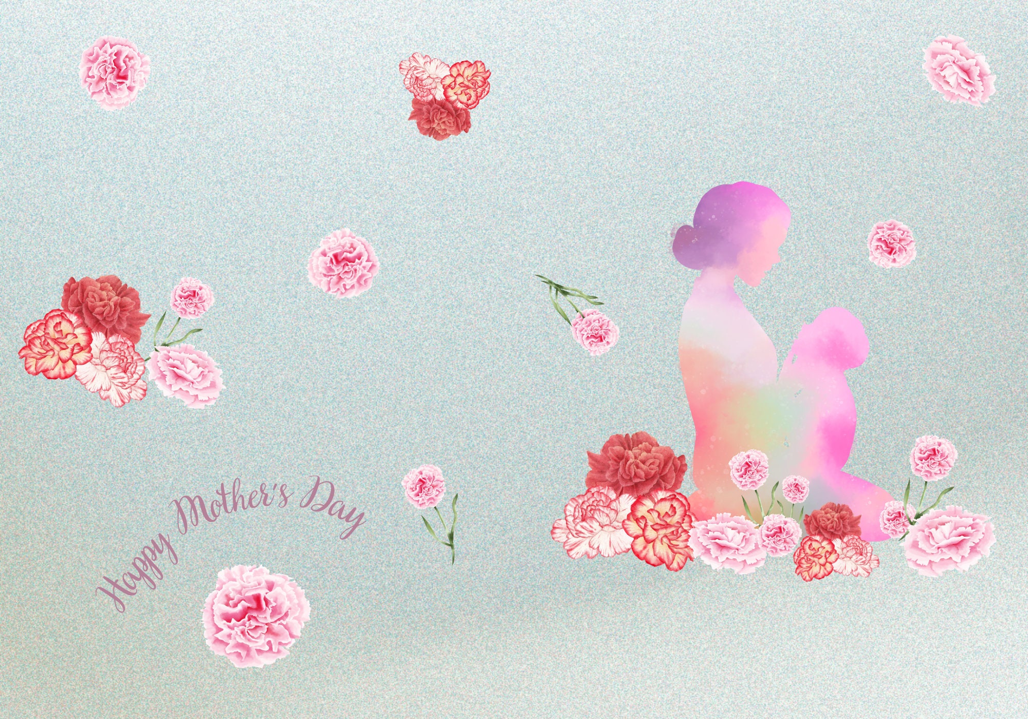 Happy Mothers Day Digital Printable Card - Etsy