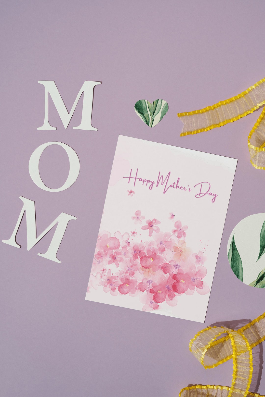 Customizable Canva Template for Mother's Day Greeting Cards - Etsy