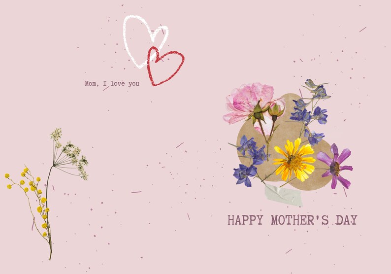 Happy Mothers Day Digital Printable Card - Etsy