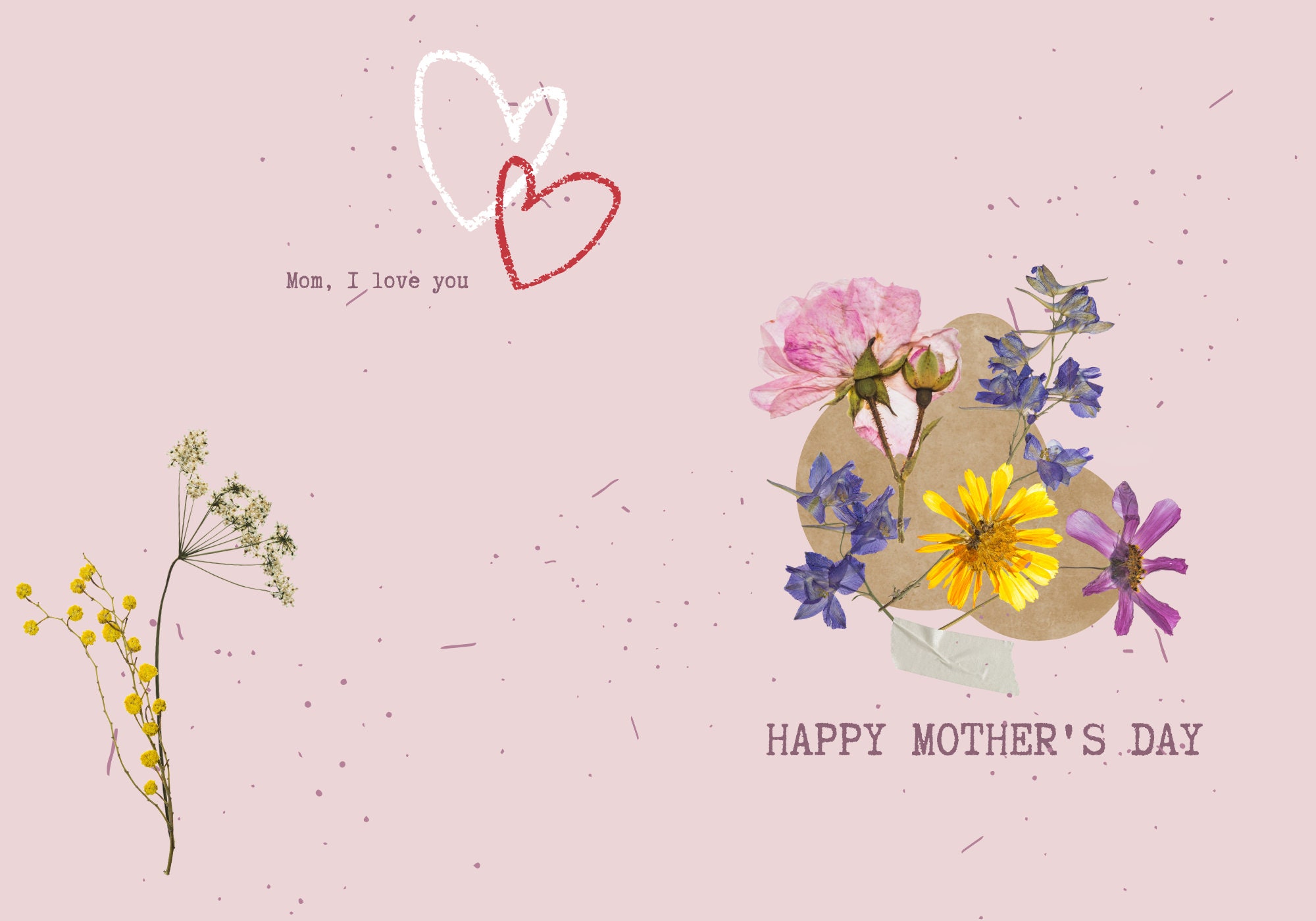 Happy Mothers Day Digital Printable Card - Etsy