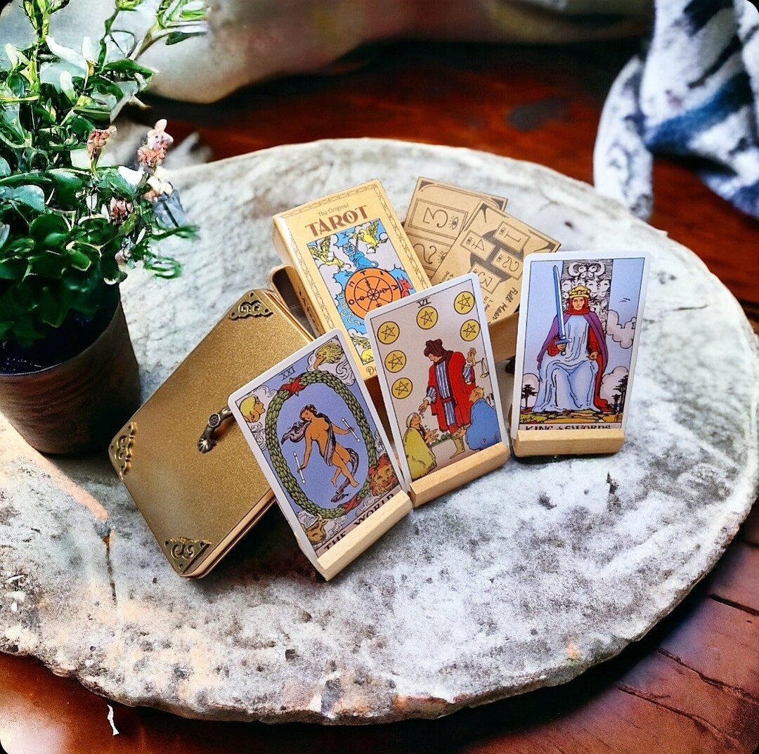 Tarot Card Deck and Box Set || Tarot Card Box || Tarot Card Holders ...
