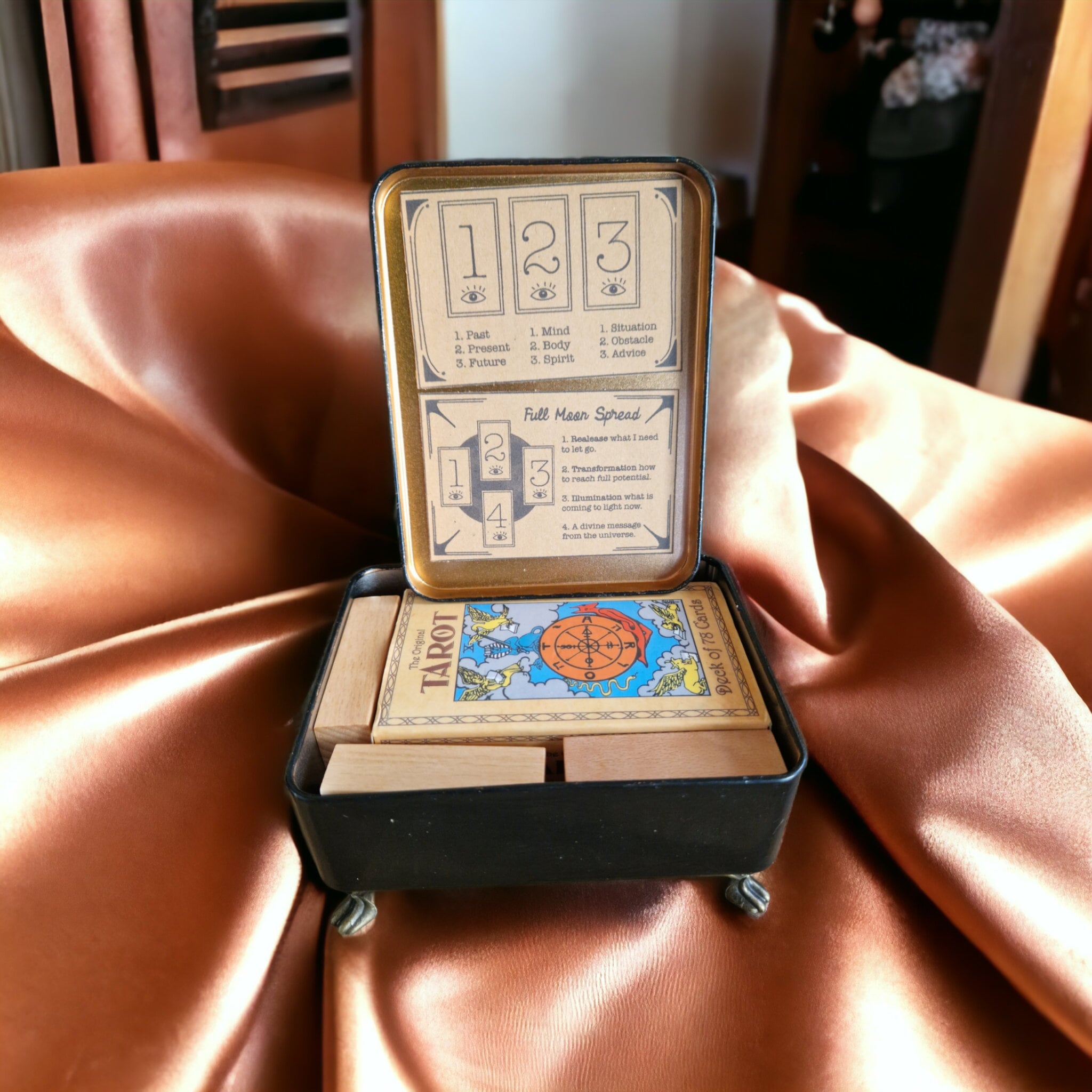 Tarot Card Deck and Box Set Tarot Card Box Tarot Card - Etsy