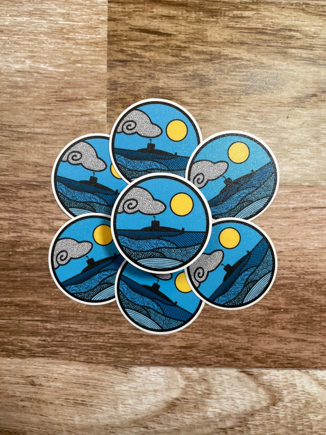 Submarine, Mosaic Sticker 2.0 - Submarine - Submarine Sticker ...