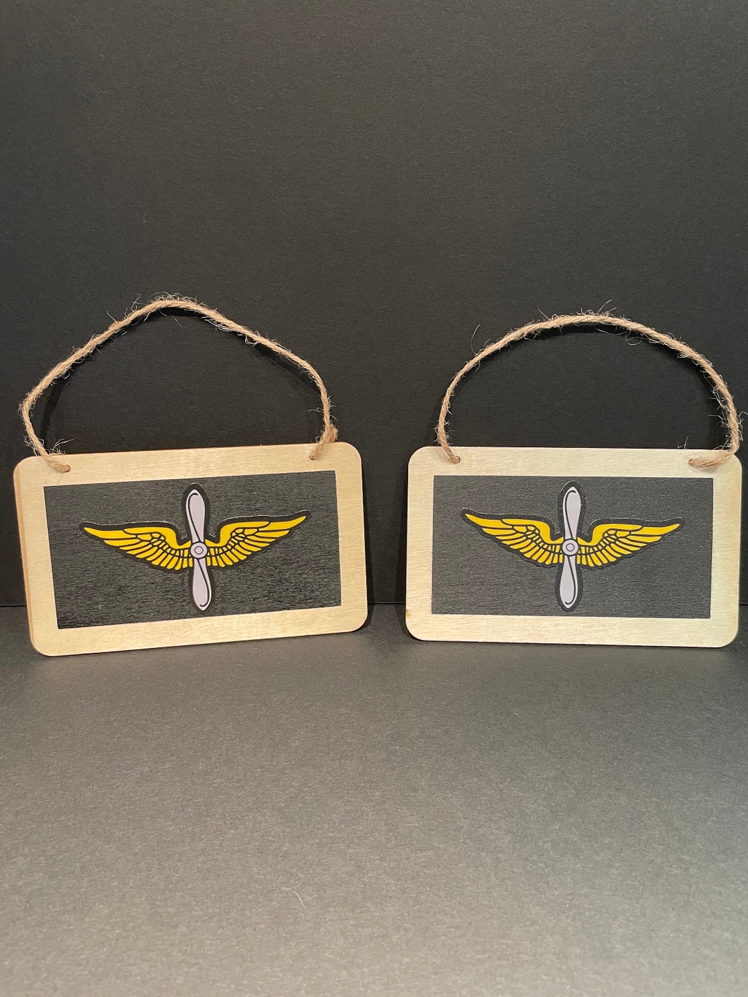 Army Aviation Insignia Hanging Wood Sign Army Helicopter Pilot UH60 ...