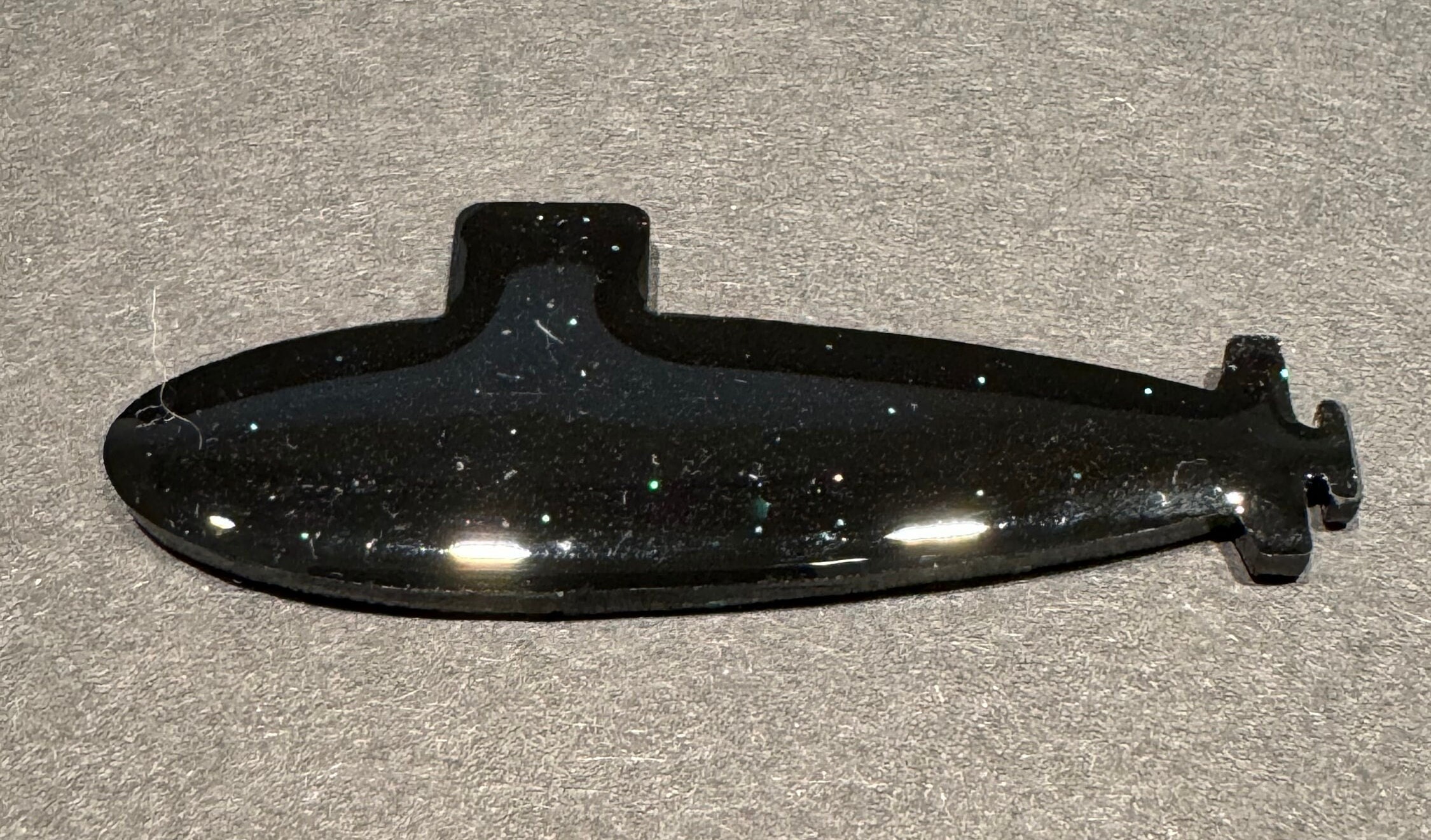 Resin Submarine Key Chain, Keepsake, Magnet, Sub Wife Gift, Glitter ...