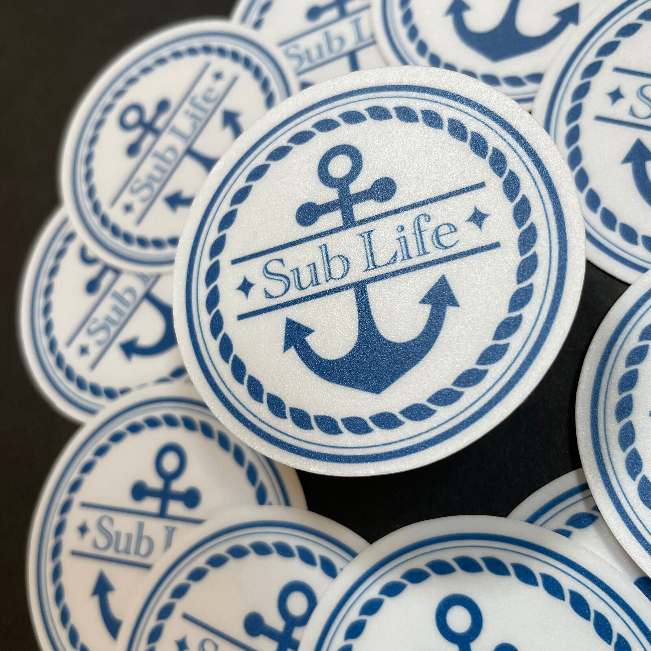 Sub Life Anchor Submarine Sticker, Navy Military Sticker - Etsy