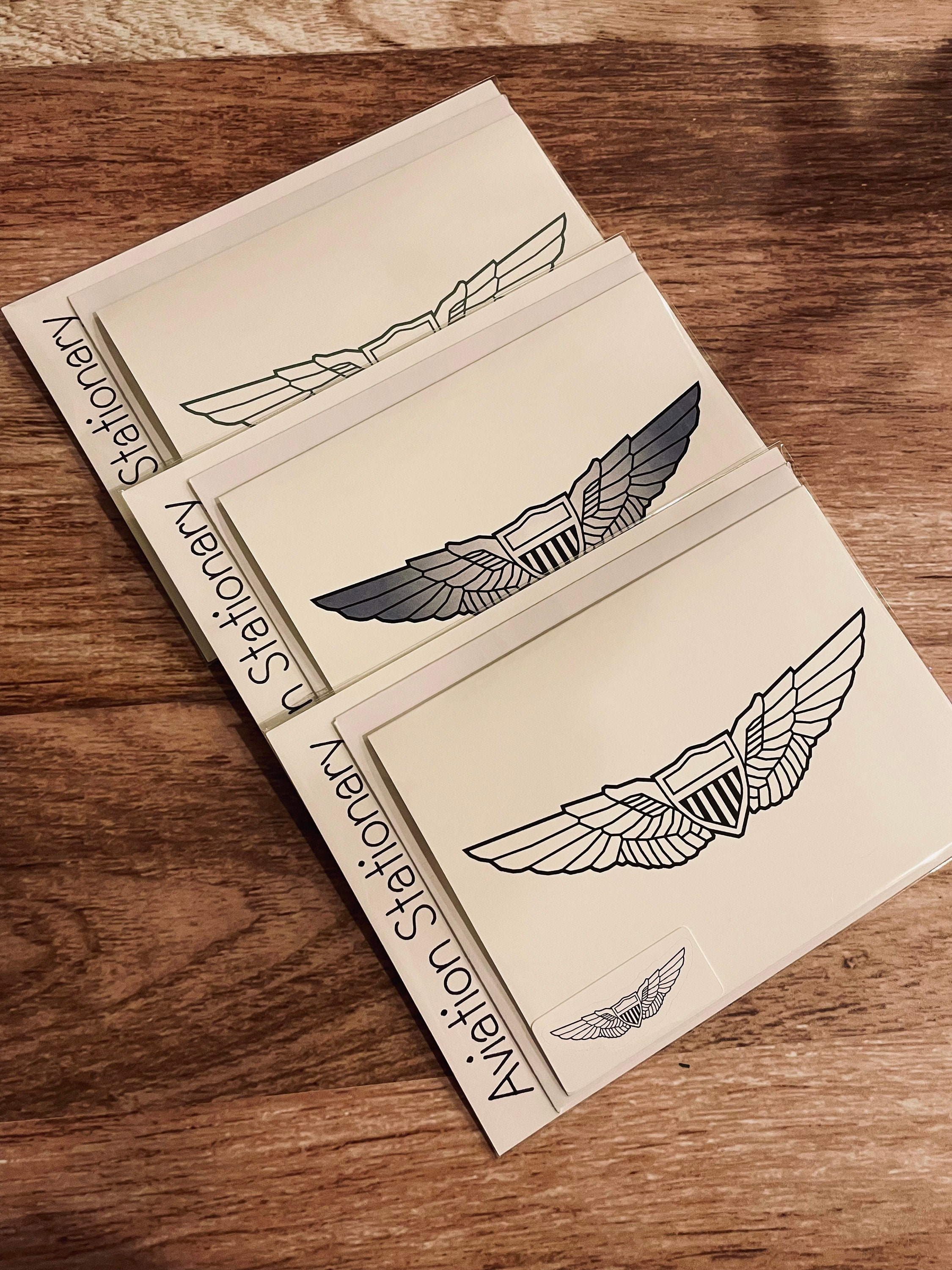 Army Aviation Wings Card Army Card Aviation Card Army Greeting Card ...