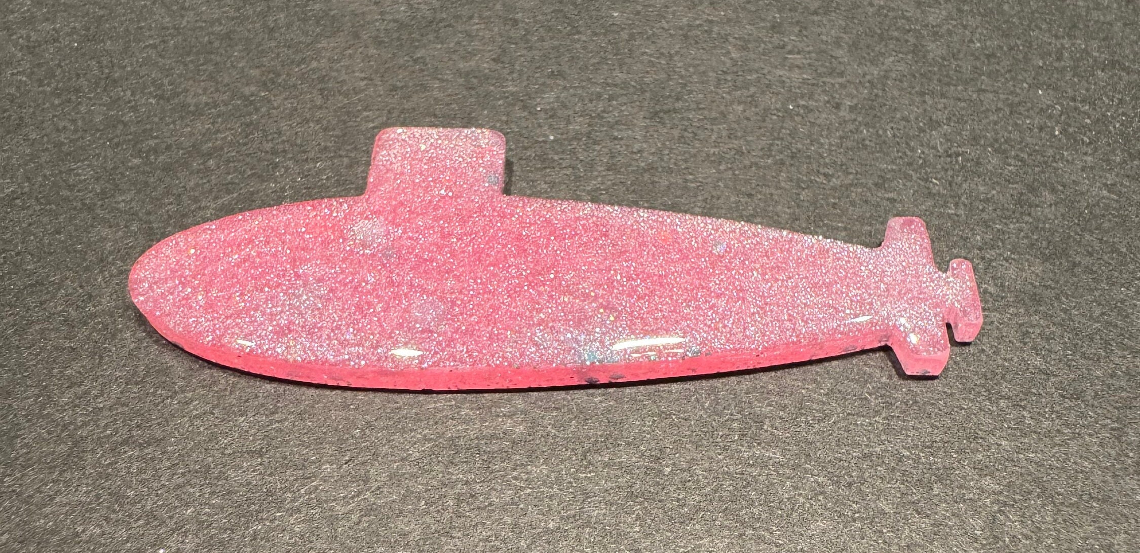 Resin Submarine Key Chain, Keepsake, Magnet, Sub Wife Gift, Glitter ...