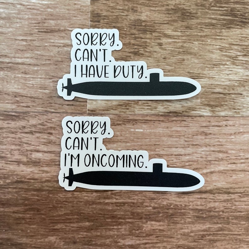 Submariner Sticker Navy Sailor Sticker Veteran Submarine Oncoming Nuke ...
