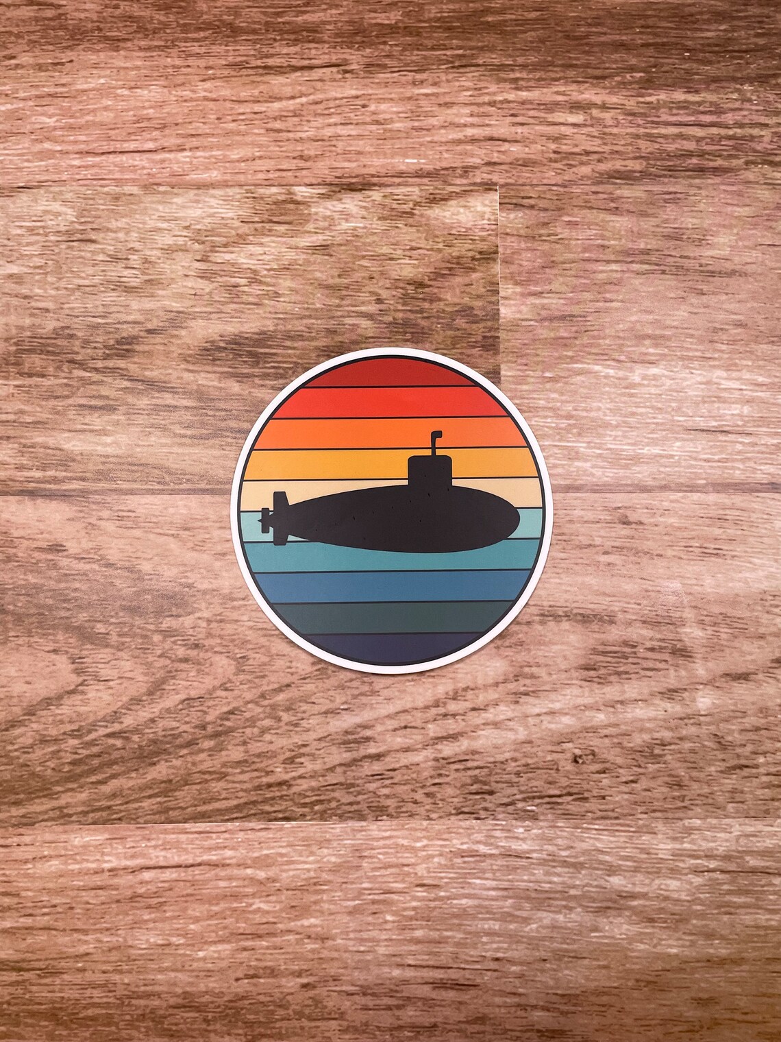 Submarine Decal Sticker - Submarine Car Sticker - Submarine Retro ...
