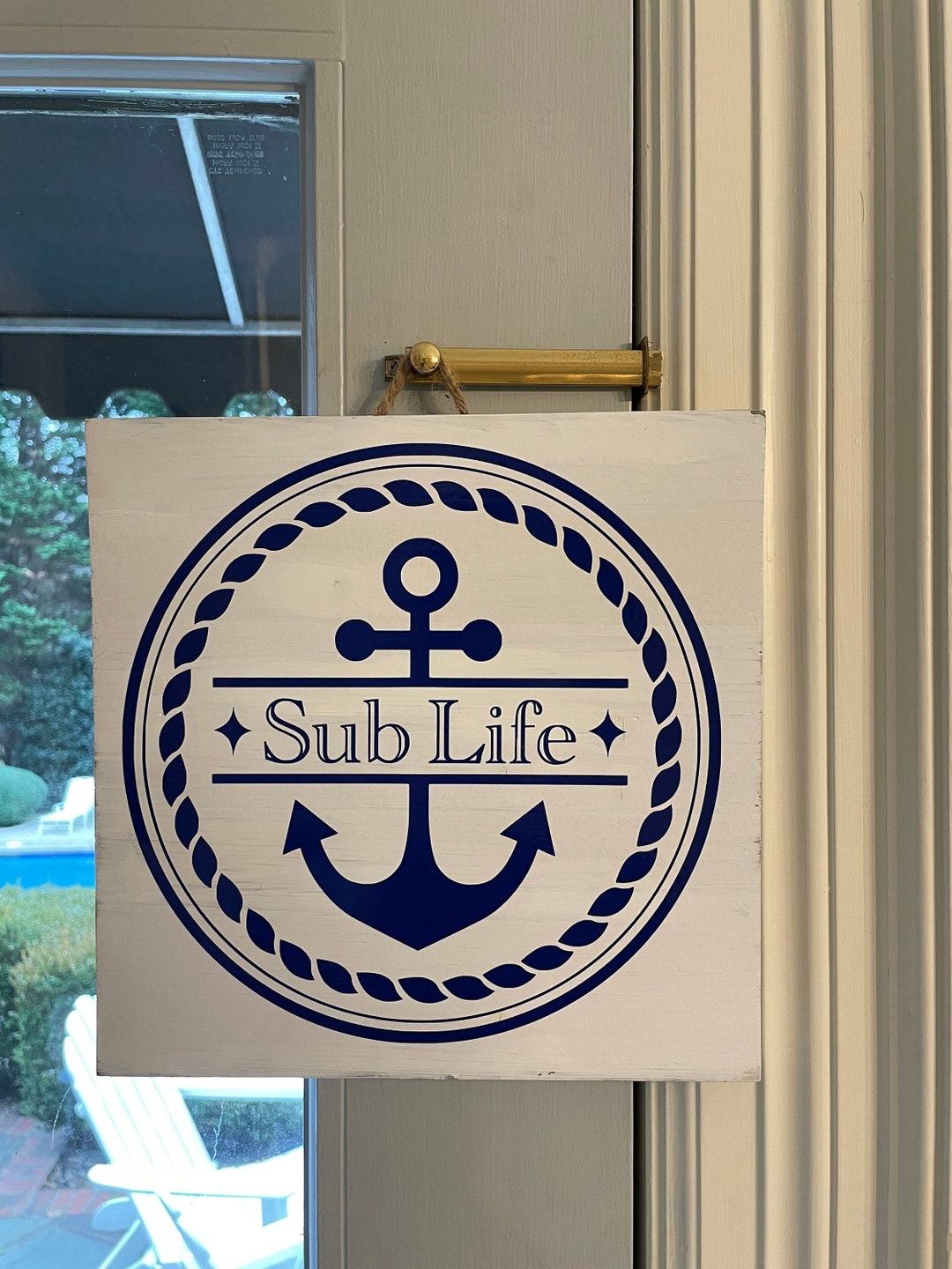 Sub Life Wall Art Navy Wall Art Submarine Wall Art Americana Wall Decor ...