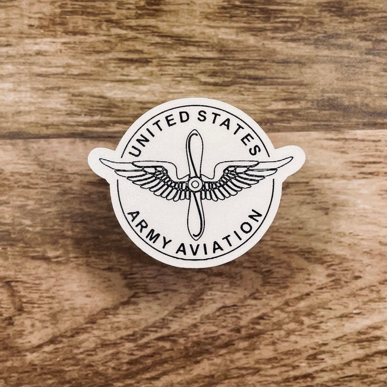 Helicopter Army Aviation Sticker UH-60 Blackhawk AH-64 Apache CH-47 ...