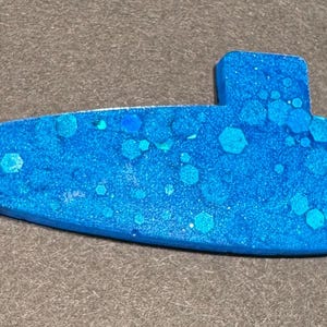 Resin Submarine Key Chain, Keepsake, Magnet, Sub Wife Gift, Glitter ...