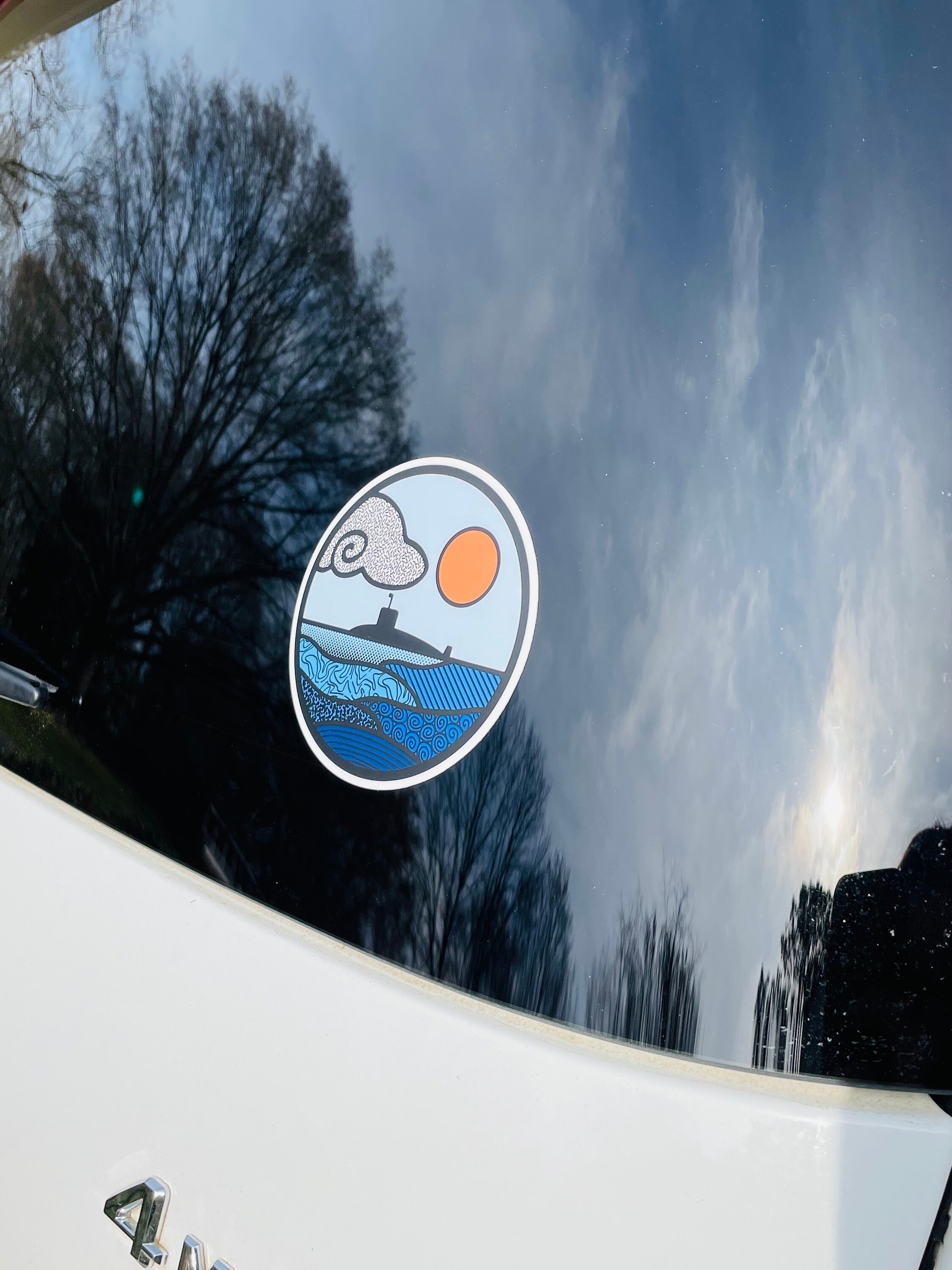 Mosaic Car Decal Submarine Sticker Submarine Submarine Decal Navy ...