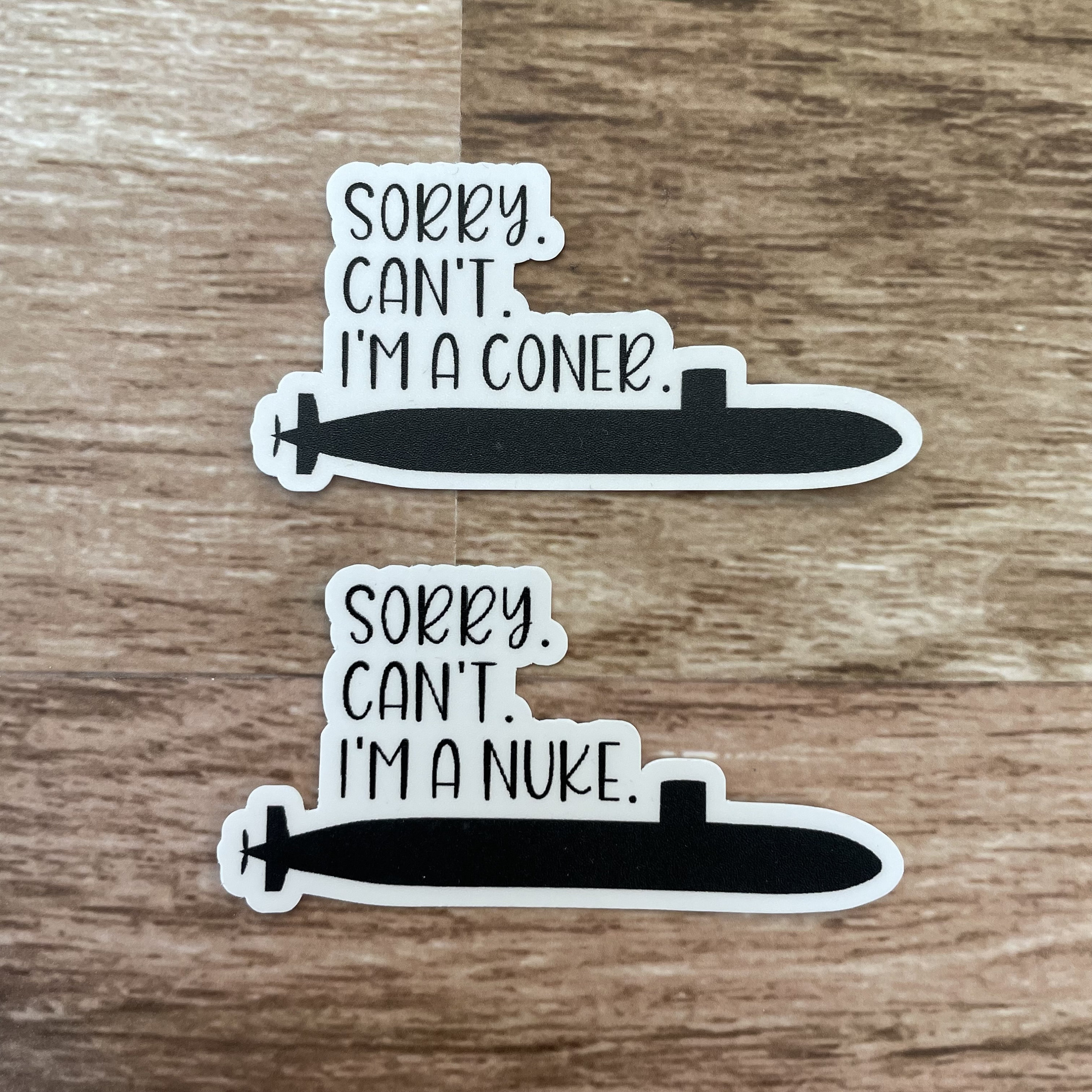 Submariner Sticker Navy Sailor Sticker Veteran Submarine Oncoming Nuke ...