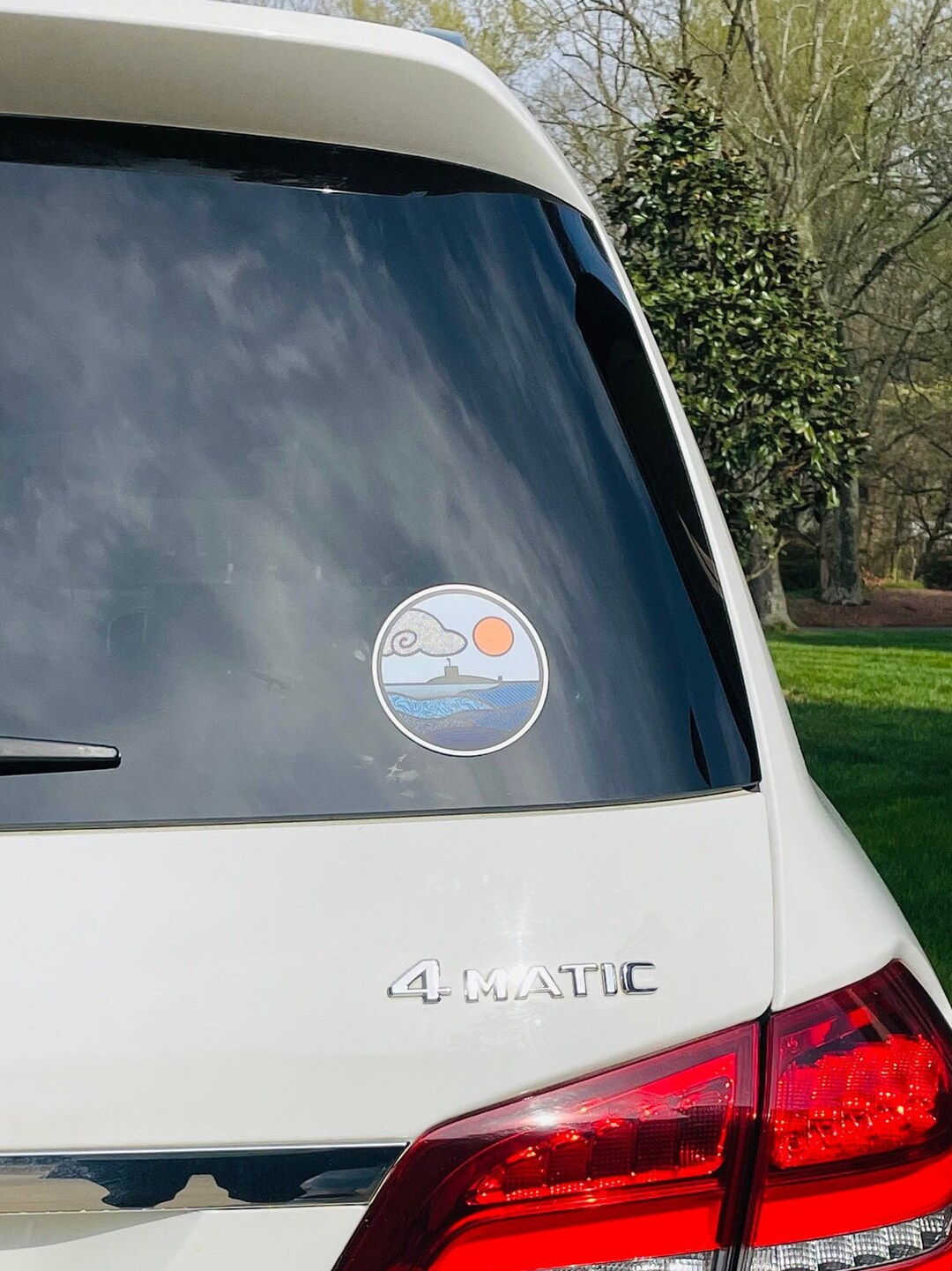 Mosaic Car Decal Submarine Sticker Submarine Submarine Decal Navy ...