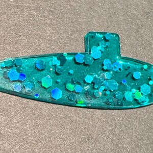 Resin Submarine Key Chain, Keepsake, Magnet, Sub Wife Gift, Glitter ...