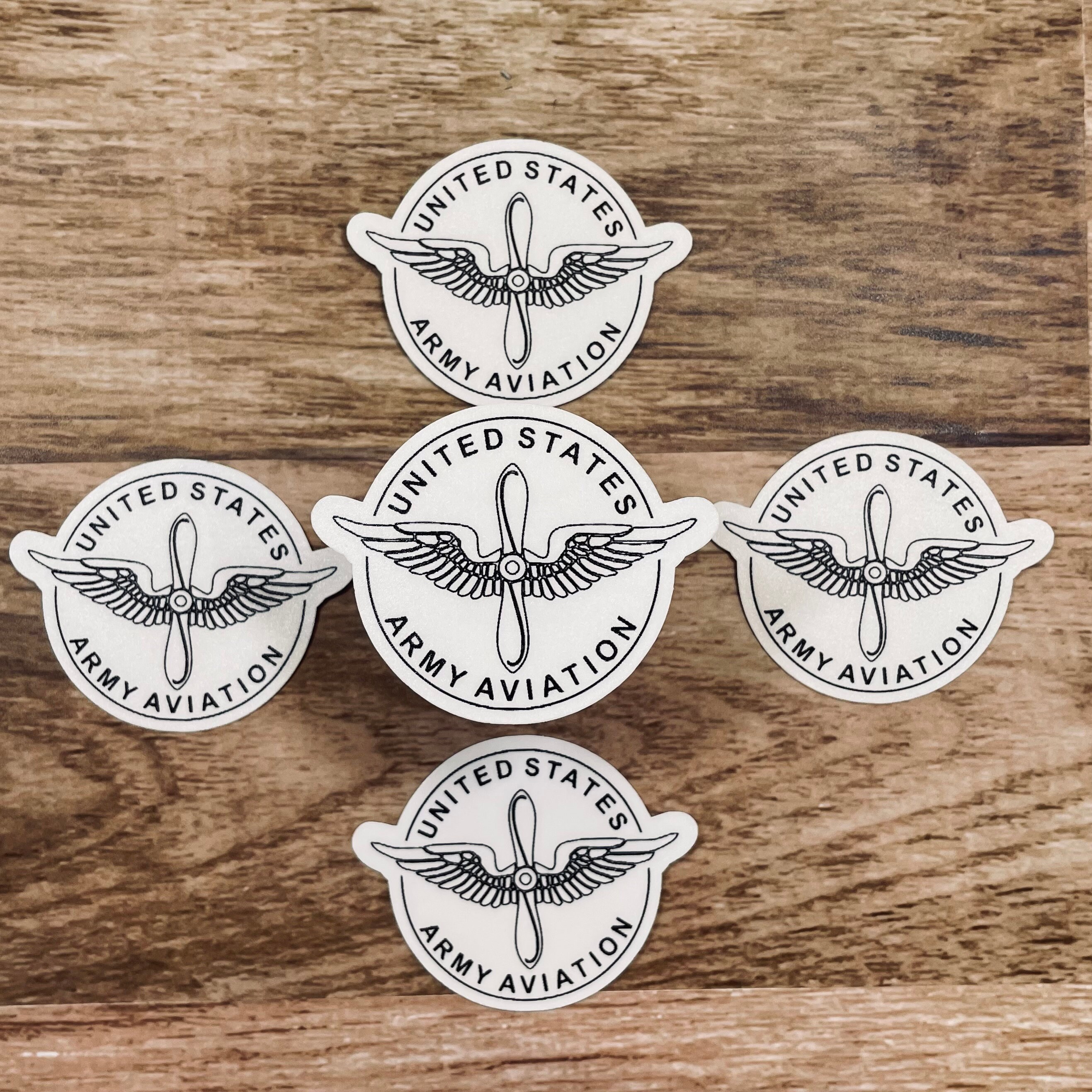 Helicopter Army Aviation Sticker UH-60 Blackhawk AH-64 Apache CH-47 ...