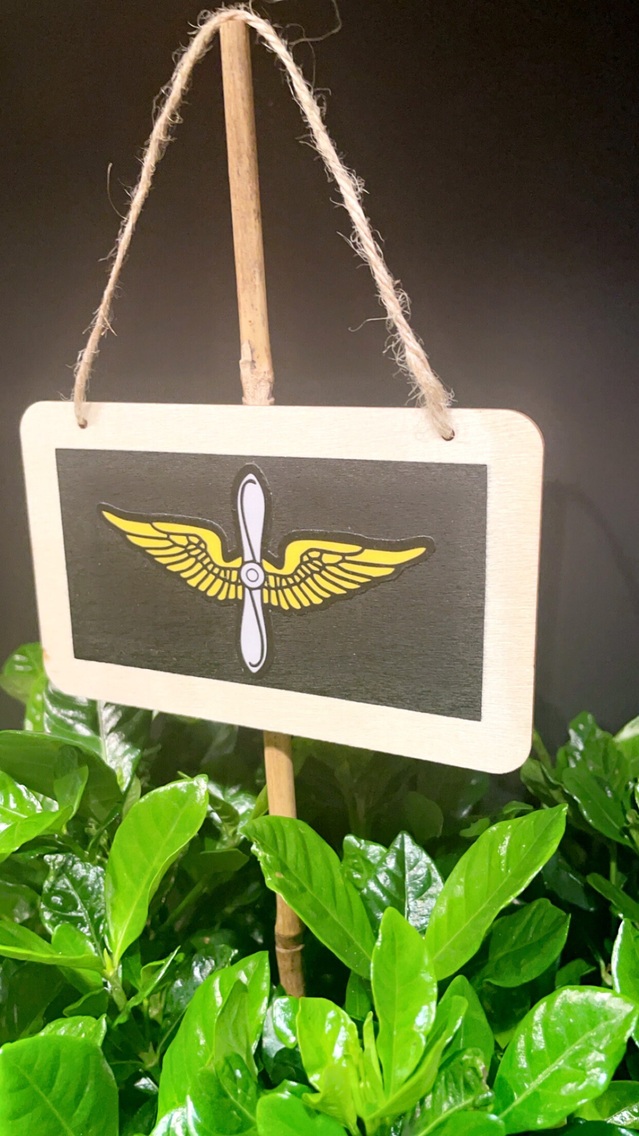Army Aviation Insignia Hanging Wood Sign Army Helicopter Pilot UH60 ...