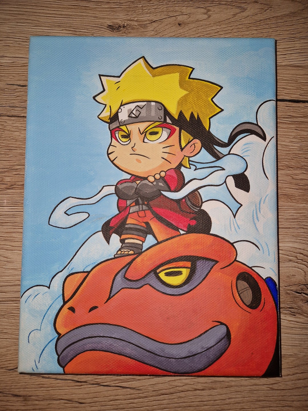 Naruto Uzumaki Canvas - Etsy Canada