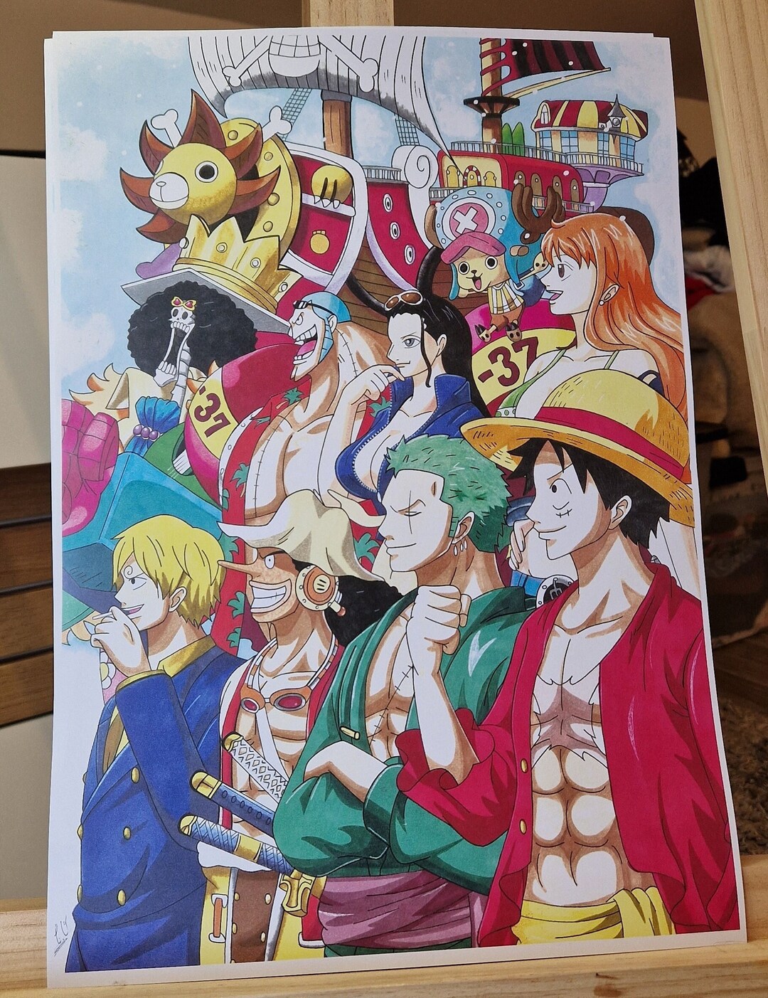 Print One Piece A3 Format - Etsy