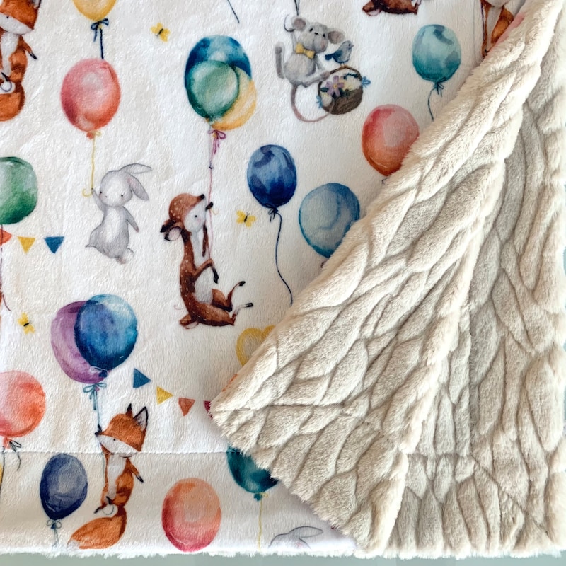 Fuzzy Balloons - Etsy