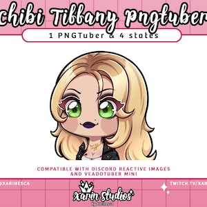 Chibi Tiffany Bride of Chucky Pngtuber // Discord Streaming Avatar for ...