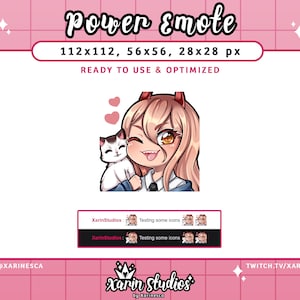 CSM Power Emote for Twitch / Discord / Youtube / Stream Emotes - Etsy