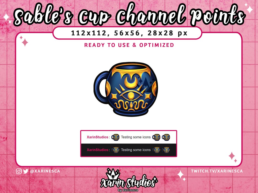 DBD Sable's Cup Channel Point Emote for Twitch / Discord / Youtube ...