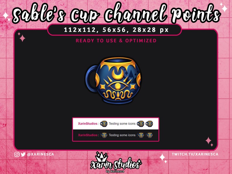 DBD Sable's Cup Channel Point Emote for Twitch / Discord / Youtube ...