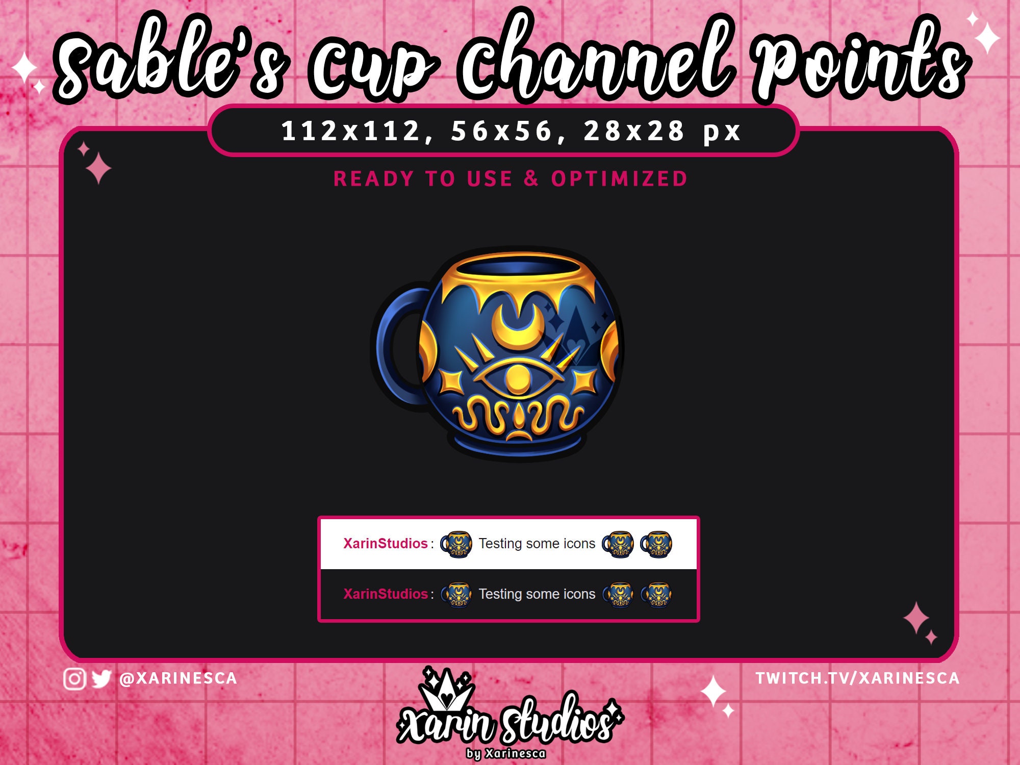 DBD Sable's Cup Channel Point Emote for Twitch / Discord / Youtube ...