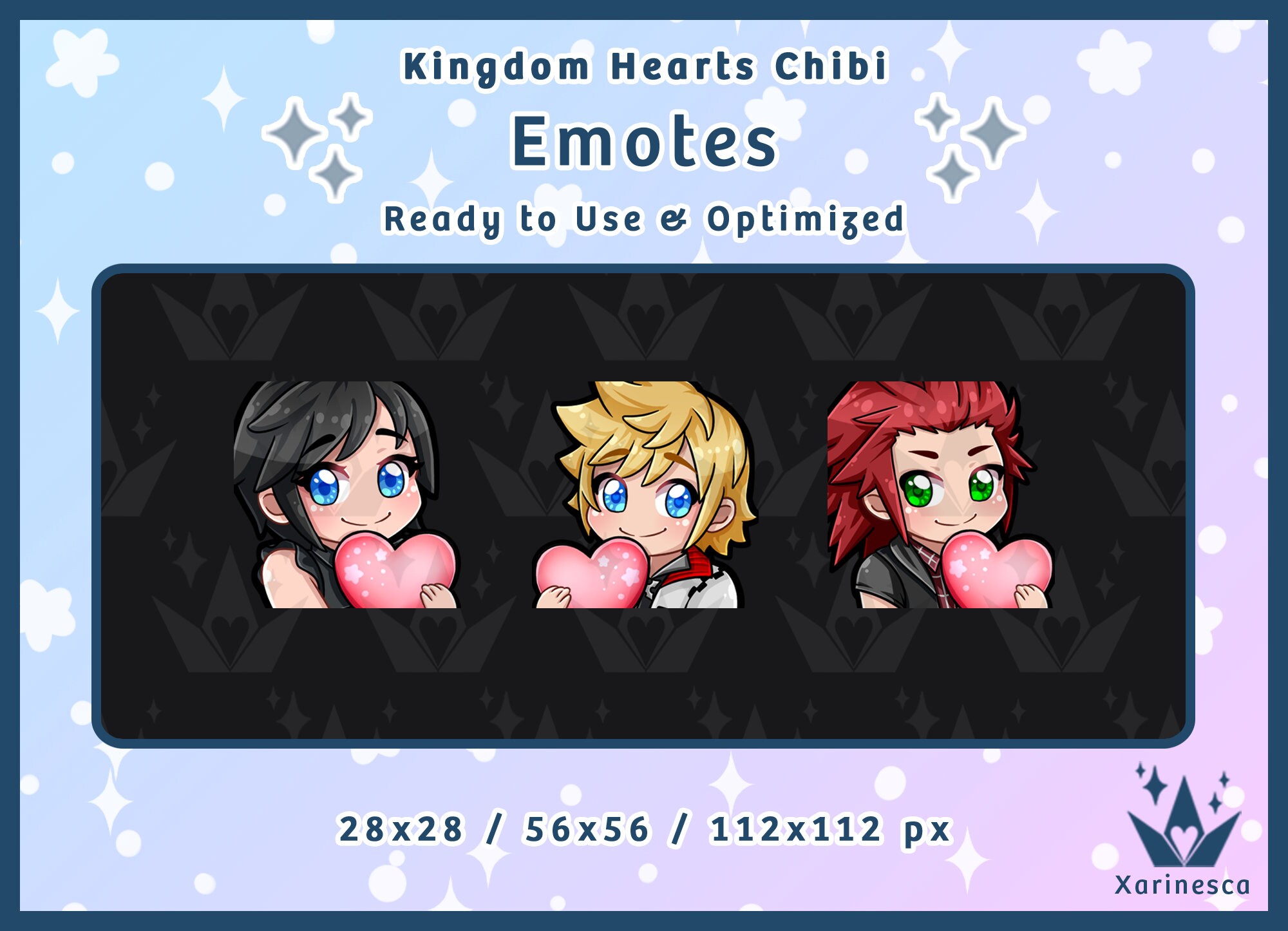 Kingdom Hearts Axel Chibi