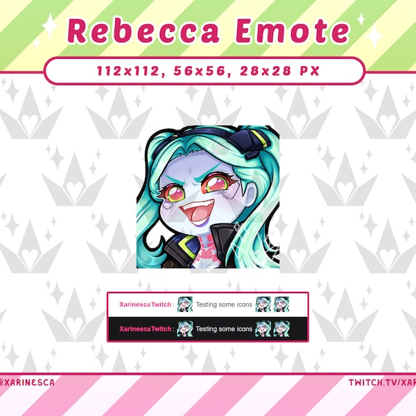 Cyberpunk Edgerunners Twitch Emotes - Etsy