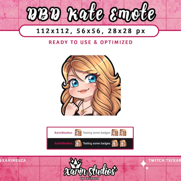 Kate Dbd Emotes - Etsy
