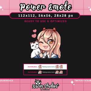 CSM Power Emote for Twitch / Discord / Youtube / Stream Emotes - Etsy
