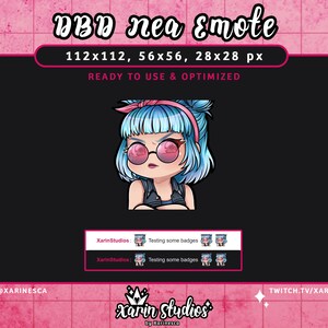 DBD Nea Emote for Twitch / Discord / Youtube / Kick / Stream Emotes - Etsy