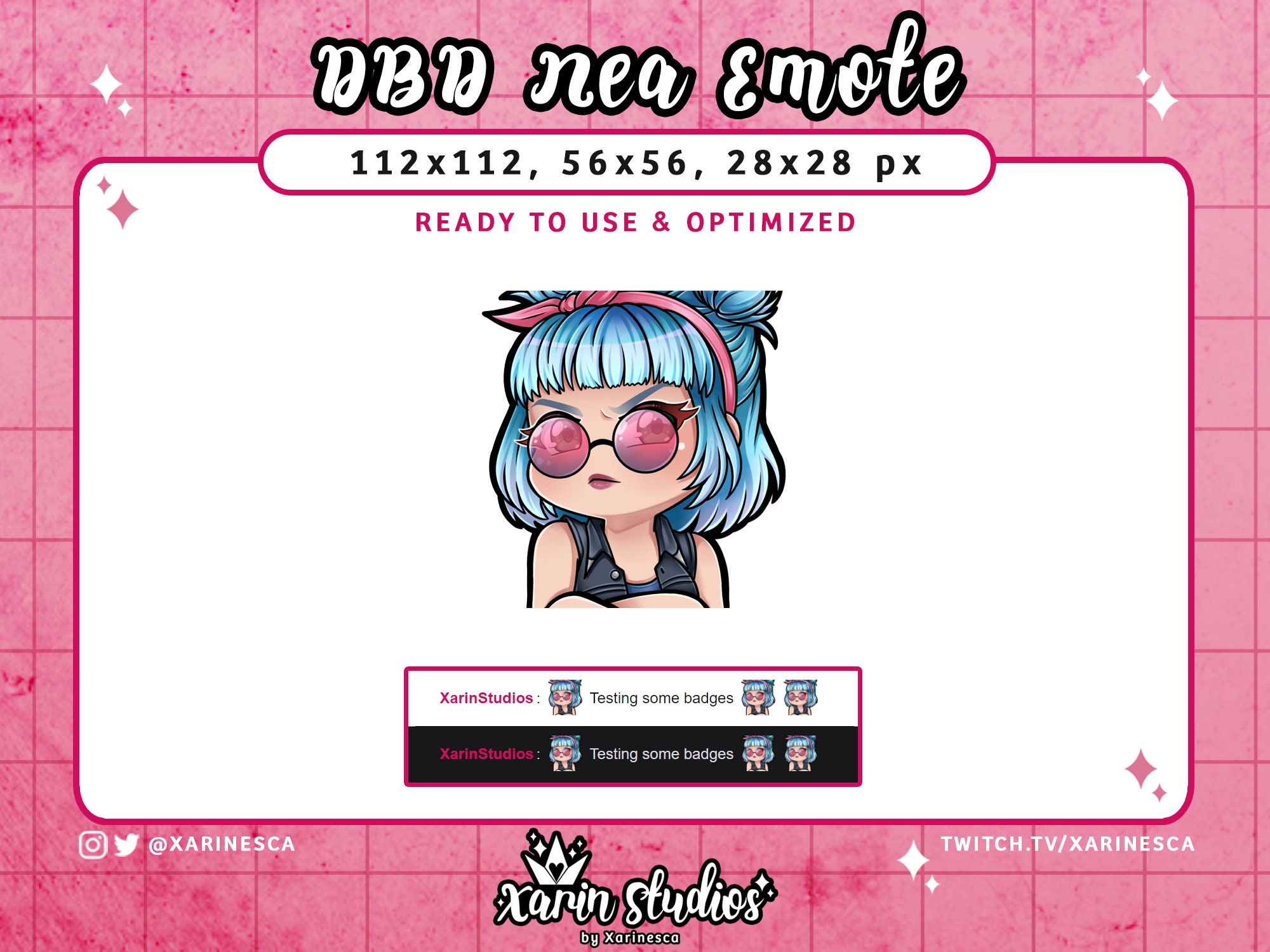 DBD Nea Emote for Twitch / Discord / Youtube / Kick / Stream Emotes - Etsy