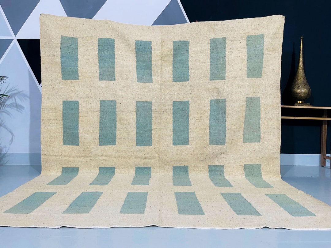 Simple Moroccan Kilim, Striped Design,moroccan Kilim Rug, Minimalist ...