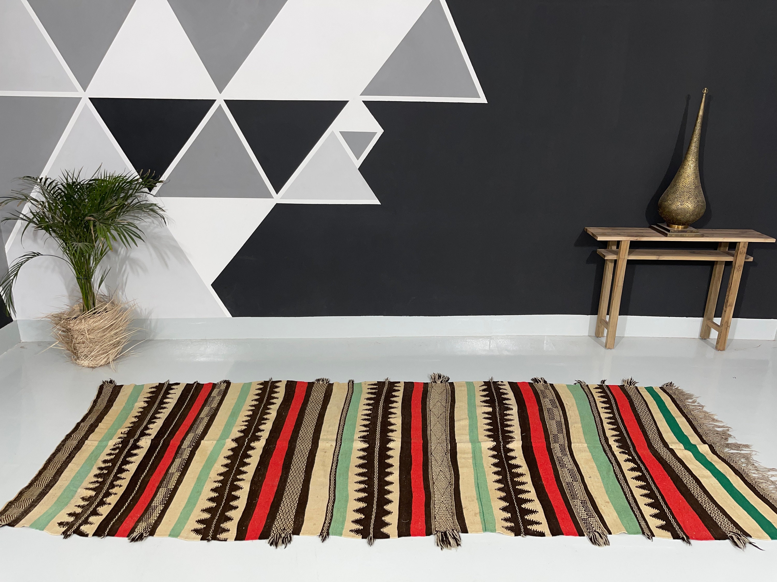 Vintage Moroccan Taznakhtunique Art Glaoui Rug moroccan - Etsy