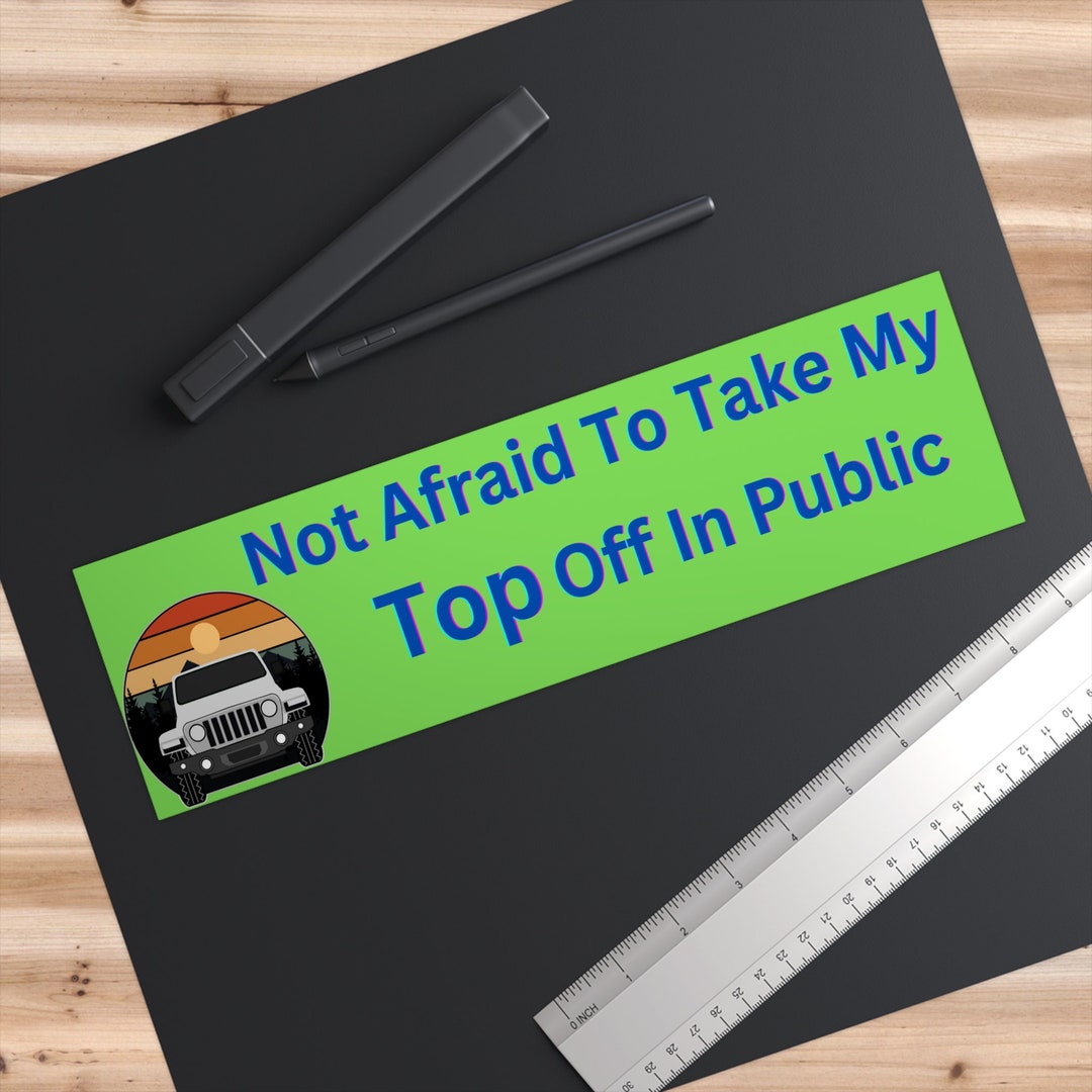 Bumper Stickers- Jeep, 4x4, 4 Wheel, off Road - Etsy