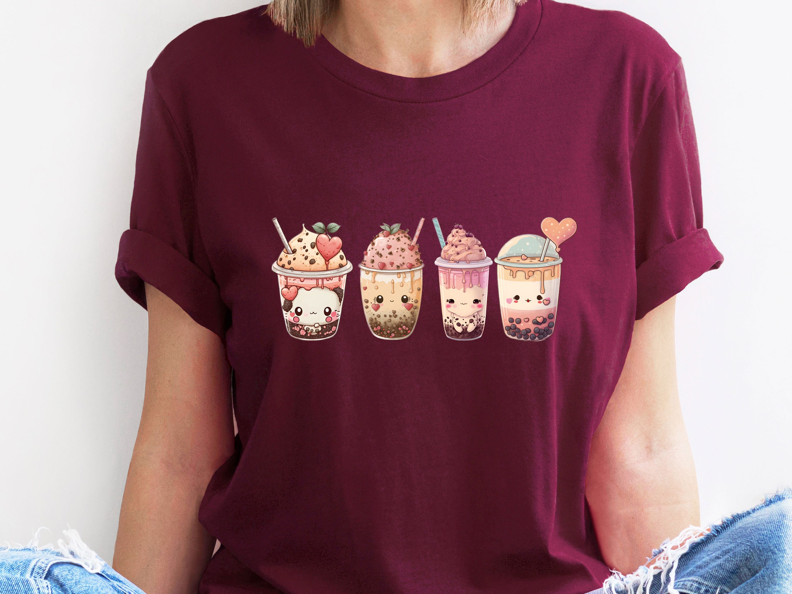 Bubble Tea Shirt Boba Tea T-shirt Bubble Tea Gift Funny Tea - Etsy