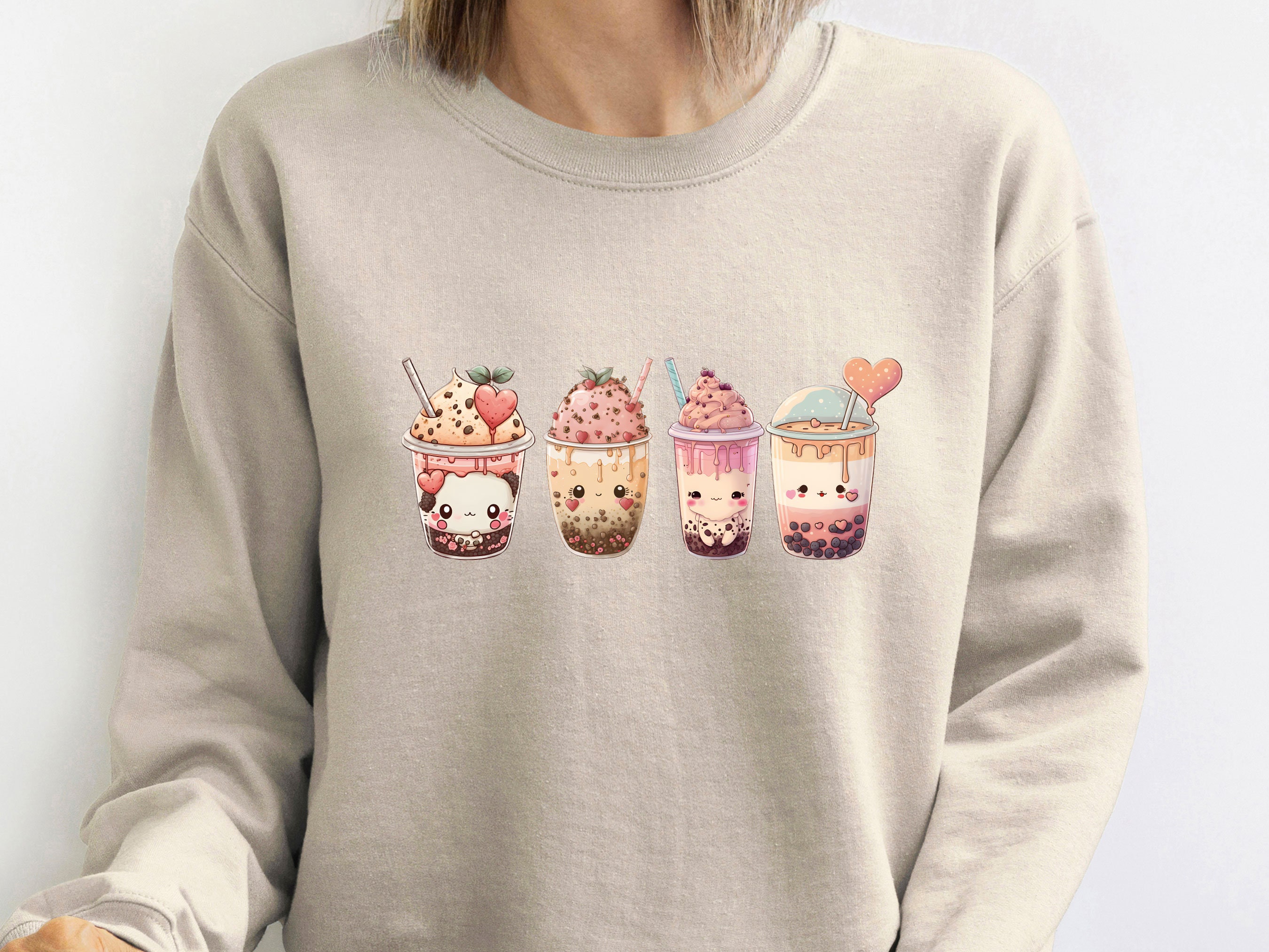 Bubble Tea Hoodie, Boba Tea Sweatshirt, Bubble Tea Gift, Funny Tea ...