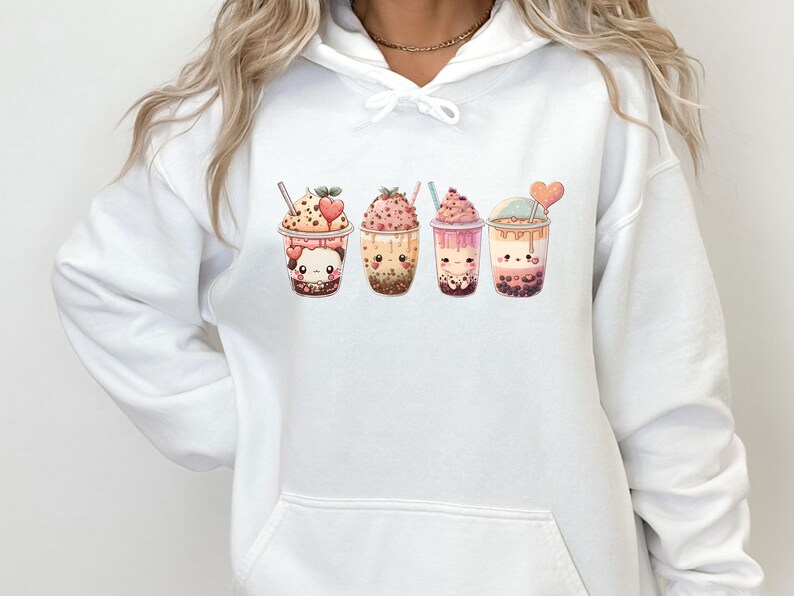 Bubble Tea Hoodie, Boba Tea Sweatshirt, Bubble Tea Gift, Funny Tea ...
