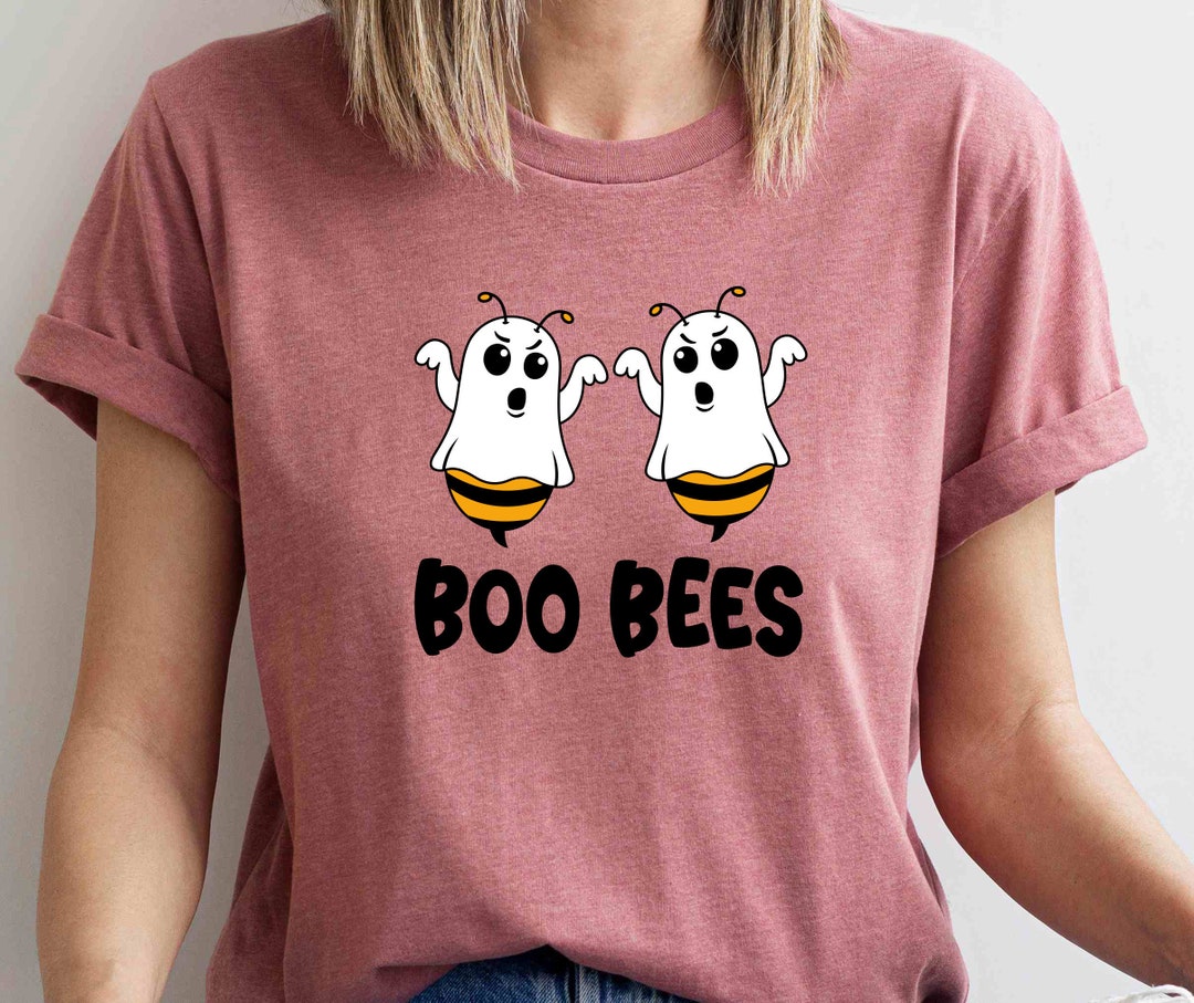 Boo Bees Shirt, Boo T-shirt, Boo Bees Halloween, Funny Halloween, Halloween Ghost, Pumpkin Shirt ...