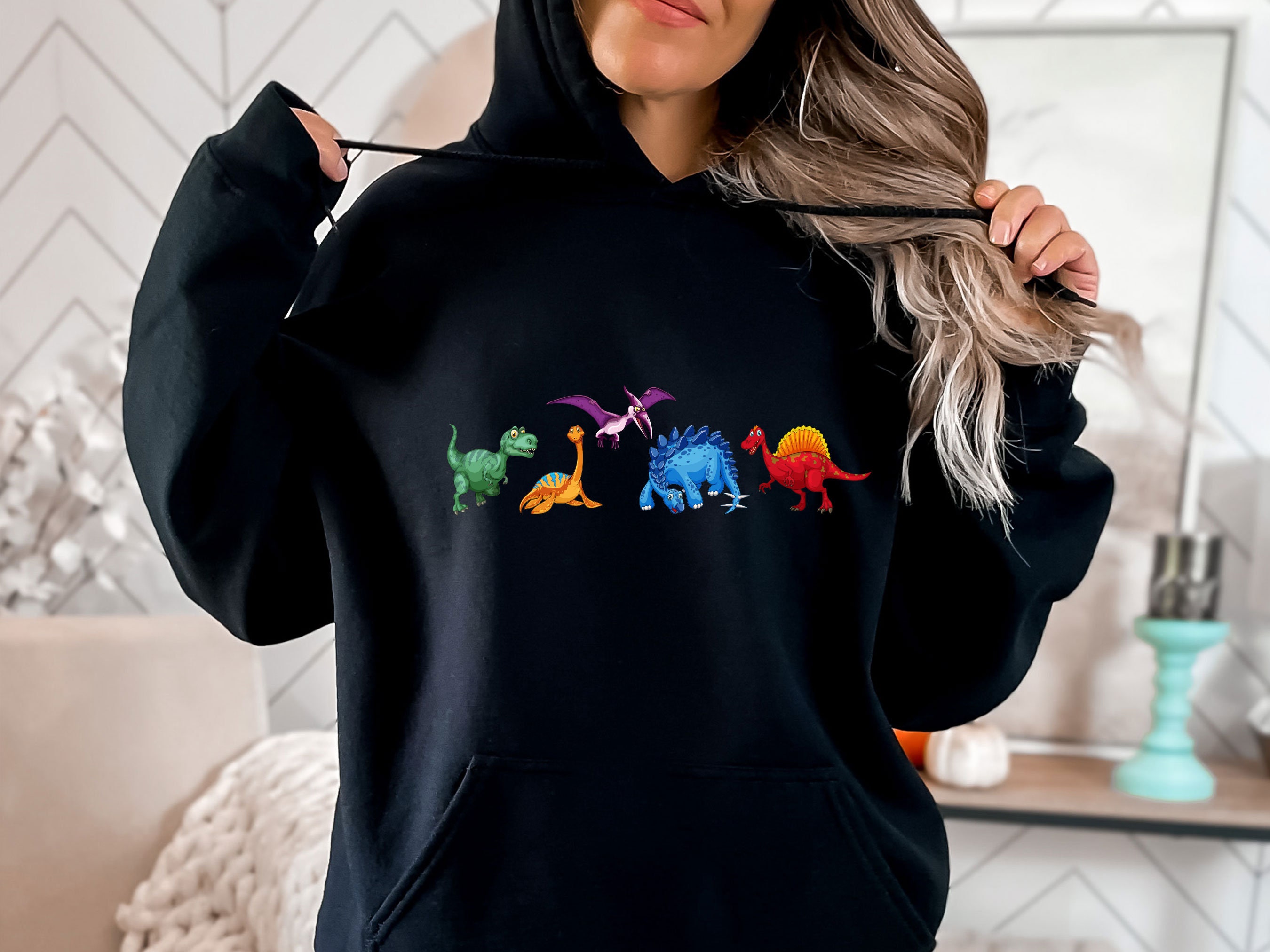 Dinosaur Hoodie, Dino Sweatshirt, Dinosaur Birthday, Dinosaur Gifts ...