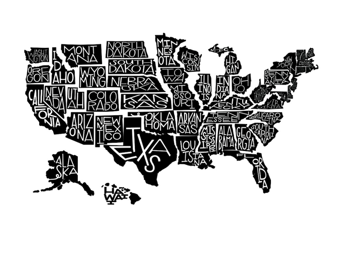 United States Decal Bundle - Etsy